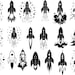 Rocket Bundle Svg, Space Svg, Rocket Ship Svg, Rocket PNG Bundle ...