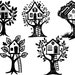Tree House Svg, Tree House Clipart, Tree House Doodle Svg, Tree House ...