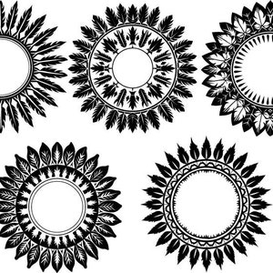 Native American Svg, Native American Circle Clipart, Native American ...