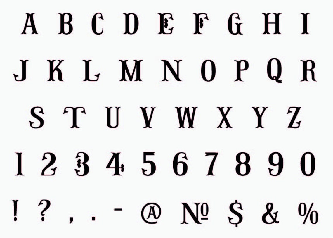 Mermaid Font Svg , Fishtail Font Svg , Clipart , Files for Cricut ...