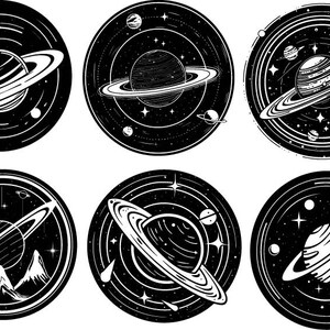 Outer Space Svg, Space Svg, Galaxy Svg, Space Clipart, Space Cut Files ...