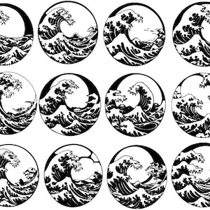 Wave Svg, Wave Bundle Svg, Wave Cut Files , Wave Clipart , Wave Cricut ...