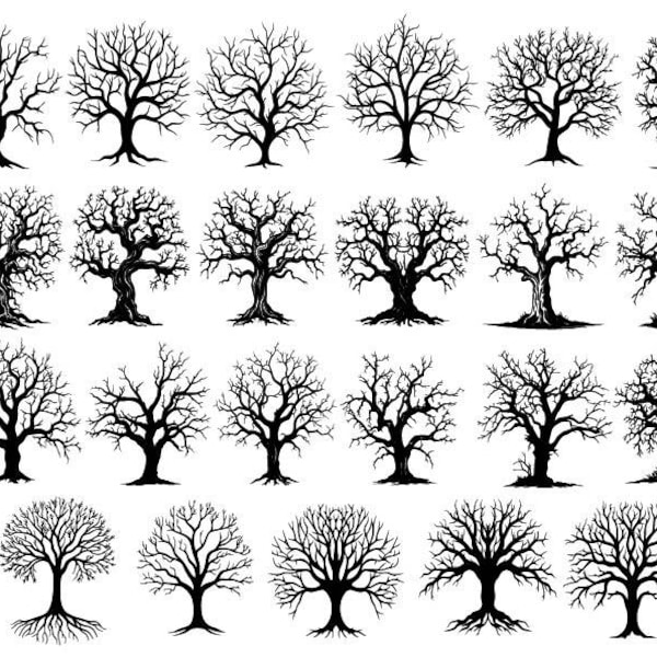 Tree Svg - Etsy