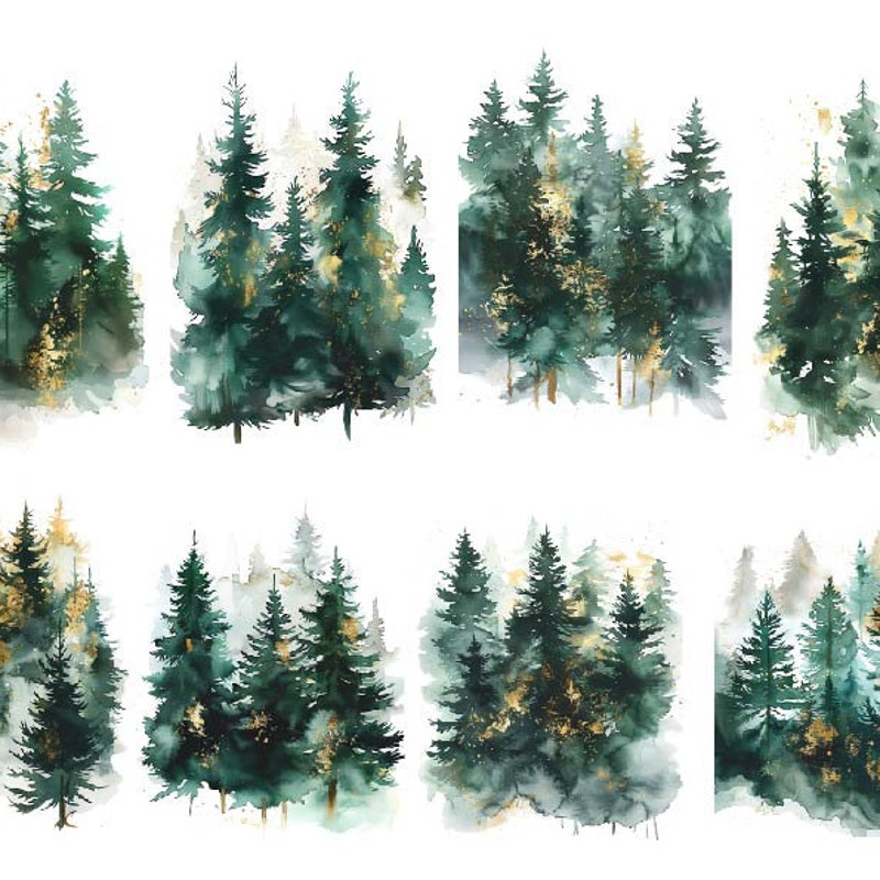 Pine Trees - Etsy
