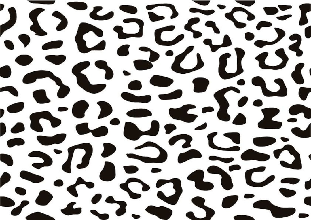 Leopard Pattern Svg , Leopard Print Svg , Files for Cricut , Leopard ...