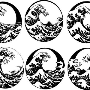 Wave Svg, Wave Bundle Svg, Wave Cut Files , Wave Clipart , Wave Cricut ...