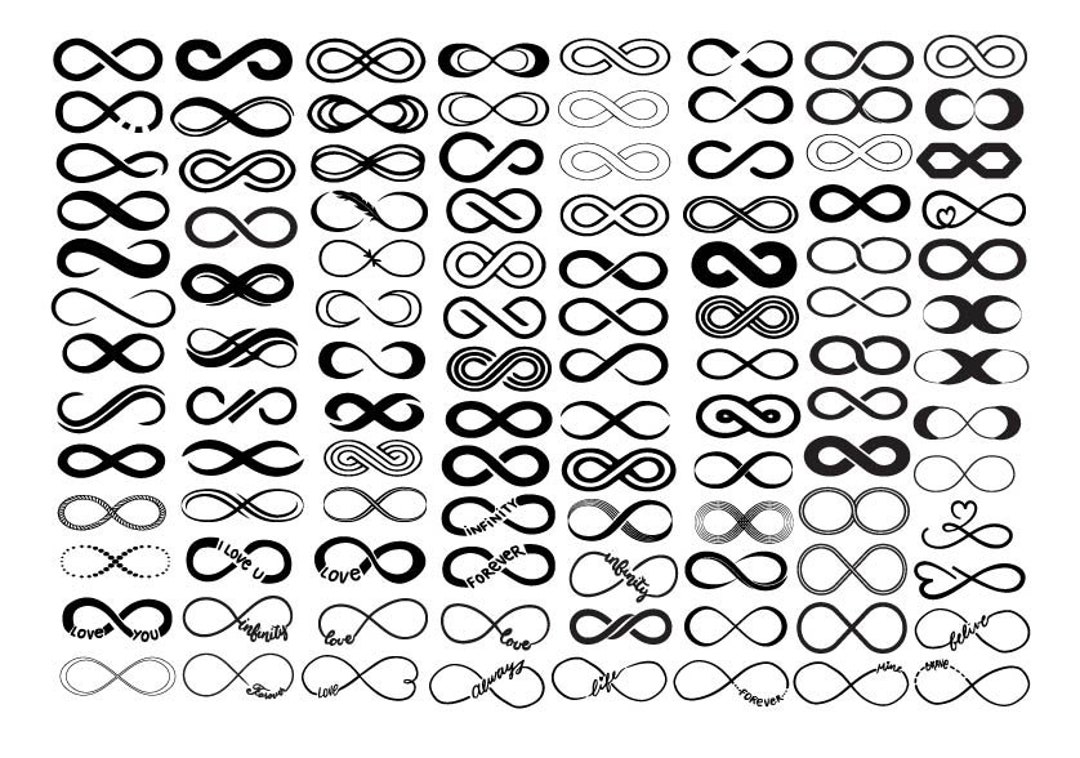 INFINITY SVG BUNDLE, Infinity Svg, Infinity Clipart, Infinity Cut Files ...