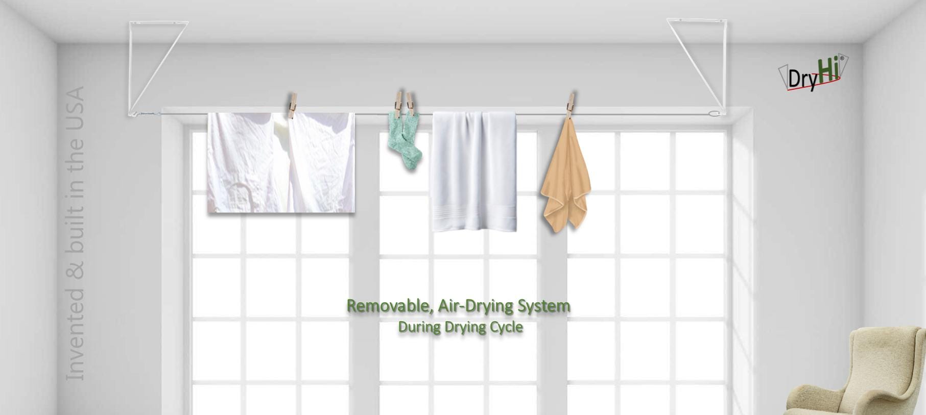 Indoor Air-drying Clothes System (ceiling-mounted) - Etsy