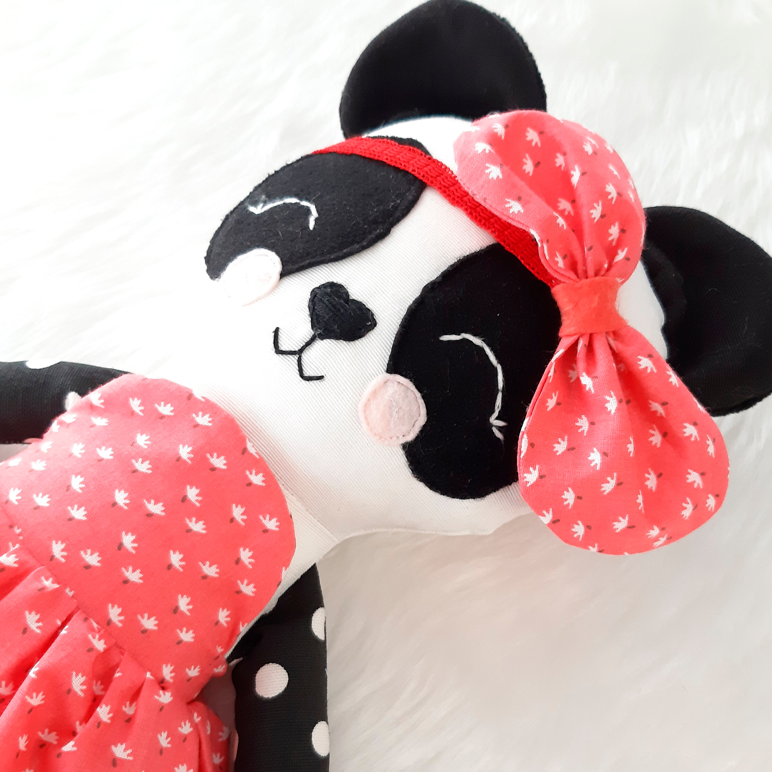 Unique Panda Doll One of a Kind Gift for Girl Baby Shower or - Etsy
