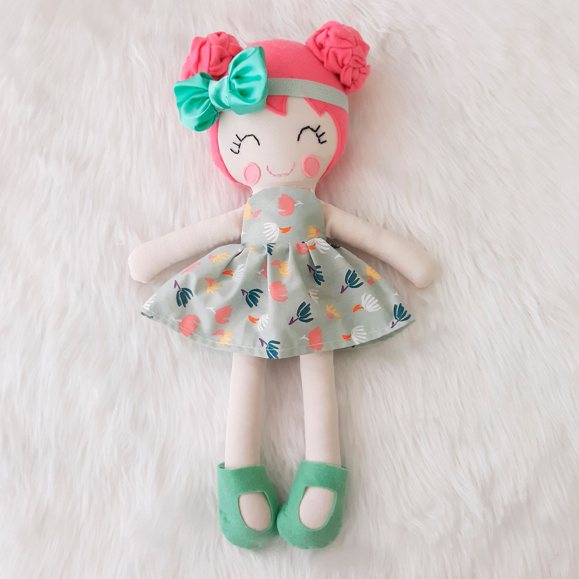 Lovely handmade dress up doll great one of a kind gift idea | Etsy