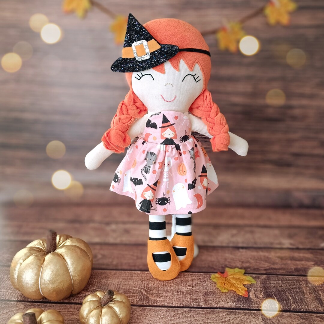 Cute Handmade Witch Doll , Great One of a Kind Halloween Gift - Etsy