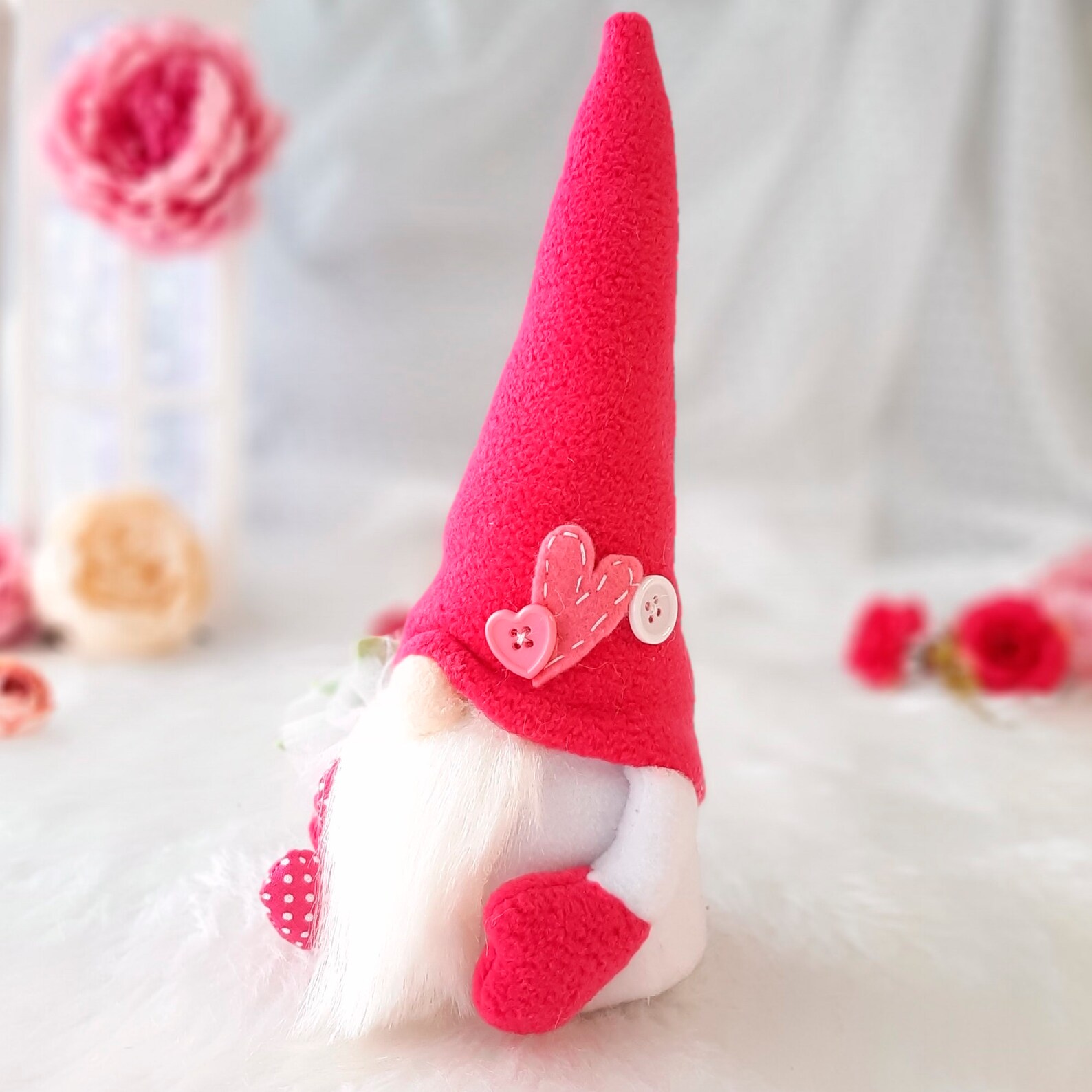 Unique Gnomes in Love Decor one of a kind gift for | Etsy