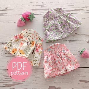 Flower Doll PDF Sewing Pattern and Step by Step Instructions- Beginner ...