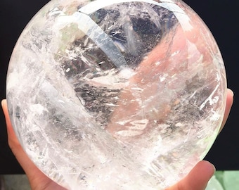 Quartz Crystal Ball | Etsy