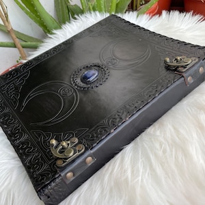 Triple Moon Leather Ring Binder: A4 Portfolio, 1-3 Inch Rings - Etsy