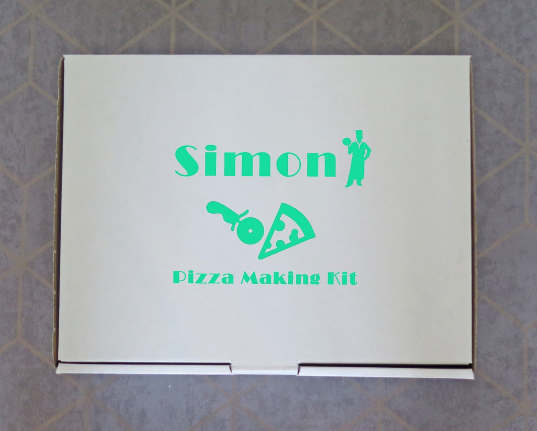 Personalised Italian Pizza Kit Gift Box Set With Pizza Making - Etsy