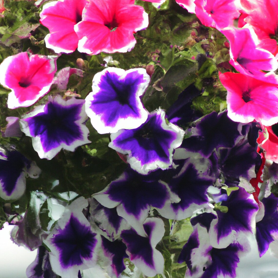 Petunia F1 Hula Hoop Mixed Seeds Petunia Grandiflora Variety - Etsy UK