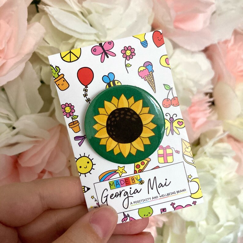 HIDDEN DISABILITY SUNFLOWER Badge for Invisible Illnesses and - Etsy UK