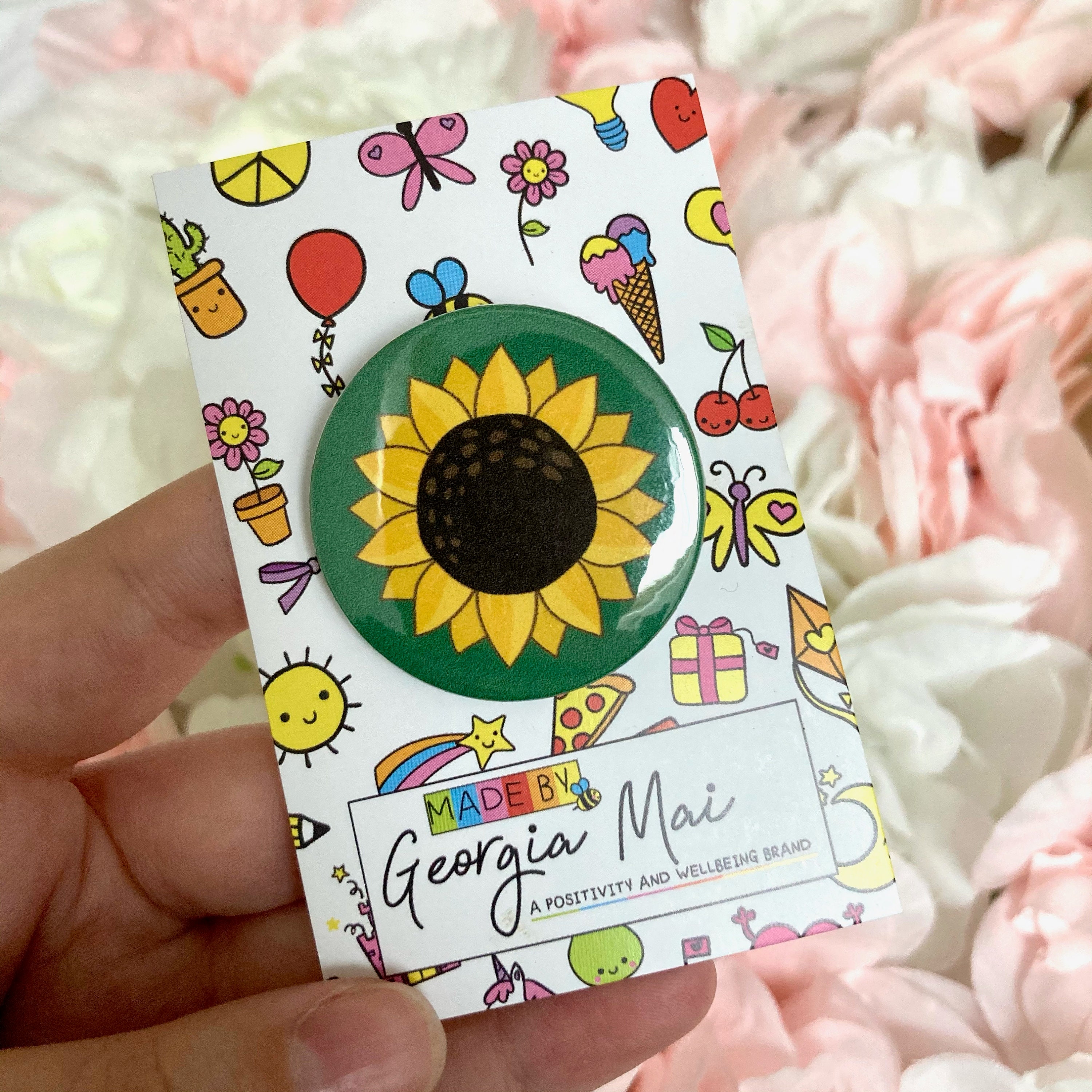 HIDDEN DISABILITY SUNFLOWER Badge for Invisible Illnesses and - Etsy UK