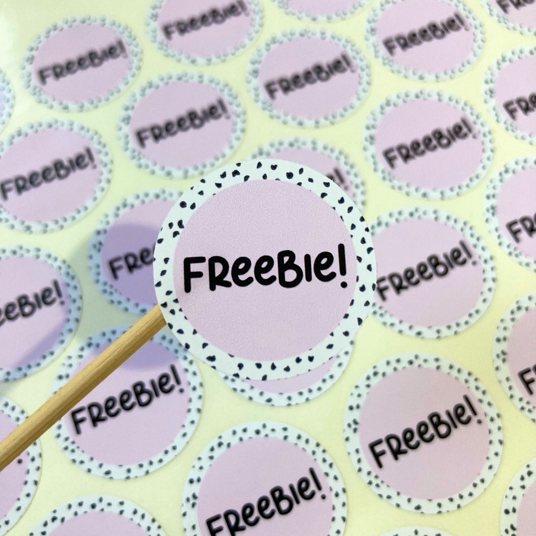 FREEBIE Stickers for Small Businesses / Packaging Stickers - Etsy