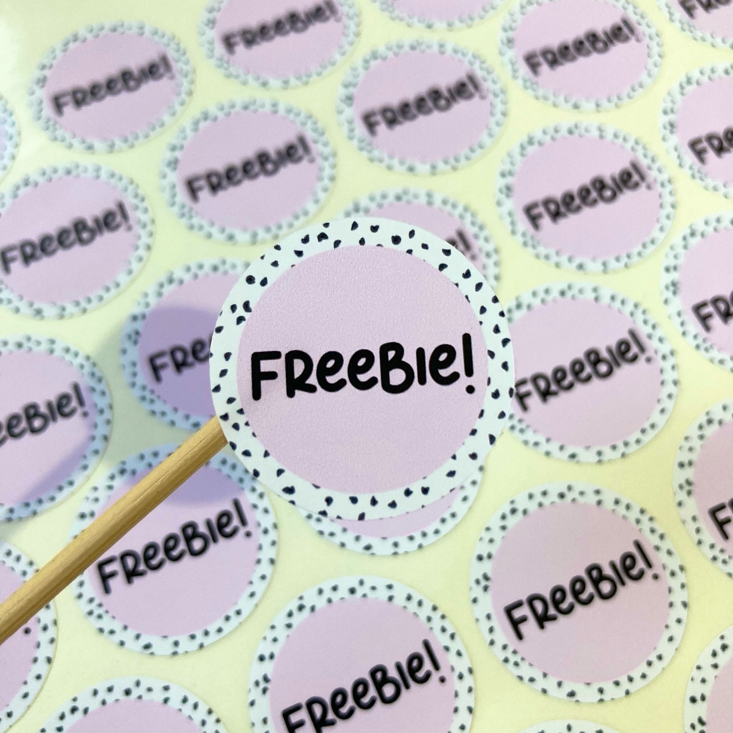 FREEBIE Stickers for Small Businesses / Packaging Stickers - Etsy