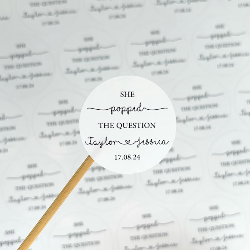Pop the Question - Etsy UK