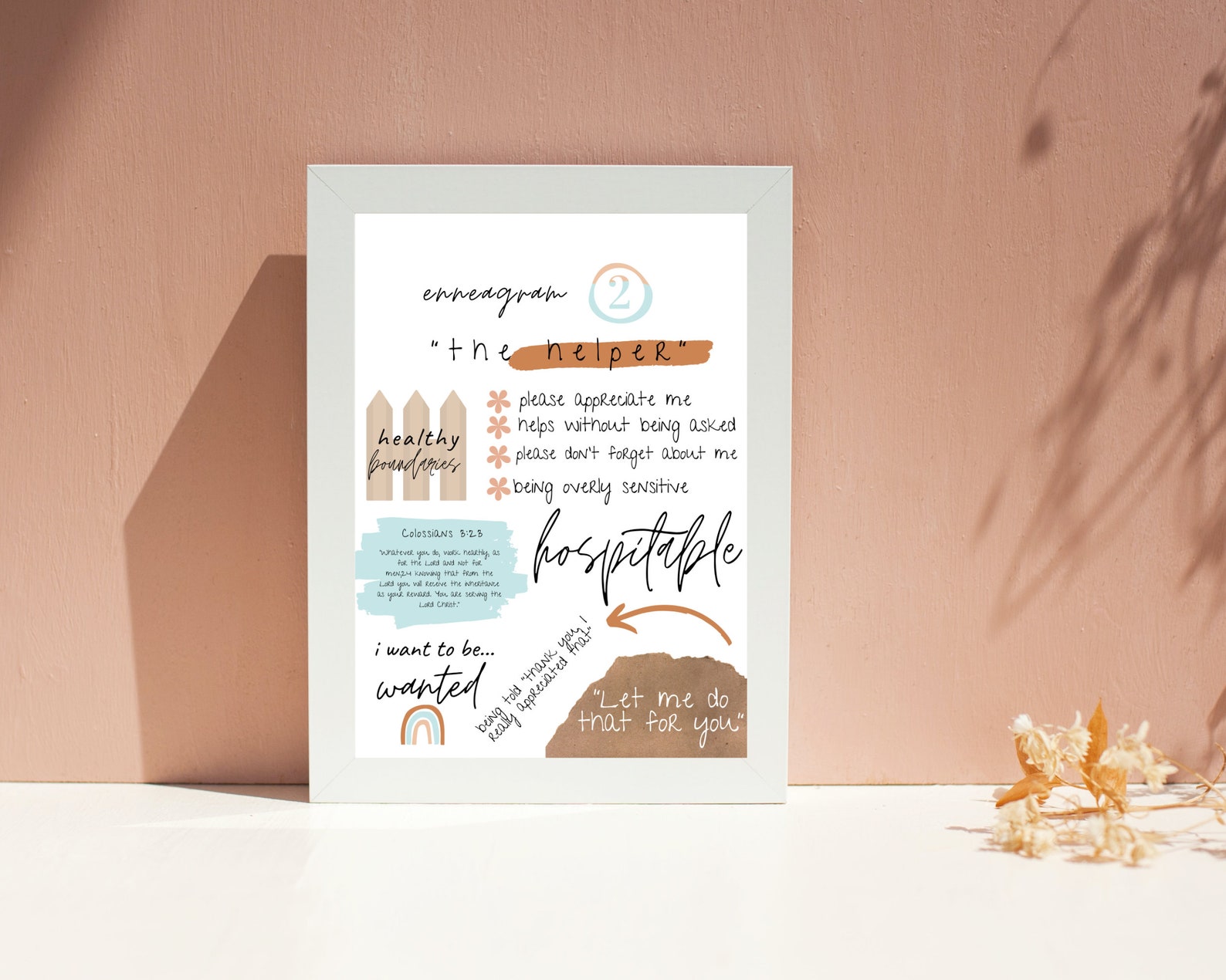 Enneagram 2 High Quality Poster Printable - Etsy Canada