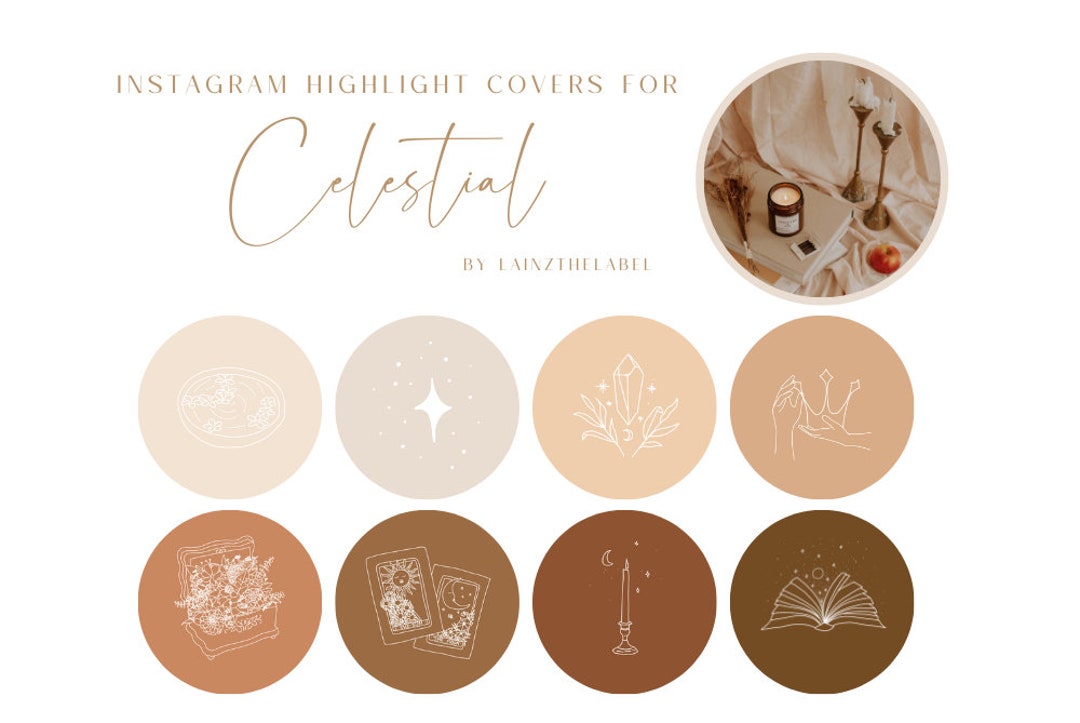 Celestial Instagram Highlight Covers | Bohemian, Astronomical ...
