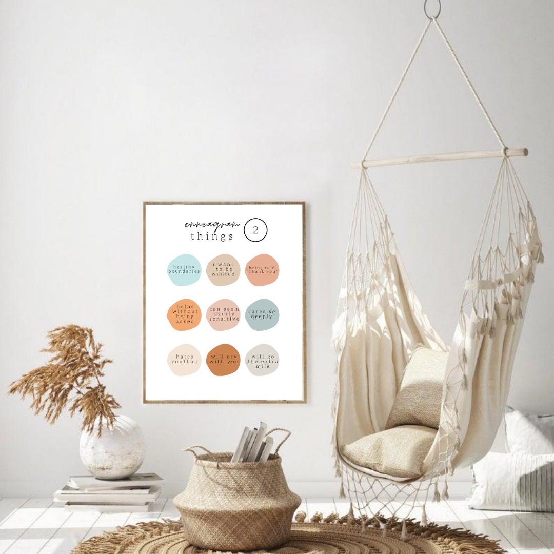 Enneagram 2 High Quality Poster Printable - Etsy