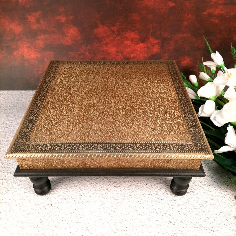 Pooja Chowki - Etsy