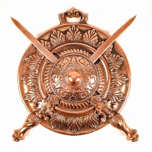 Sword Shield Wall Hanging Showpiece - Antique Style | Sword Shield ...