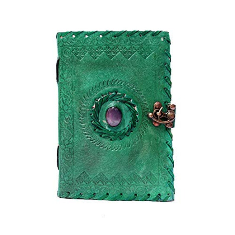 Embossed Leather Diary 7 Inch/ Personal Journal/ Notebook - Etsy