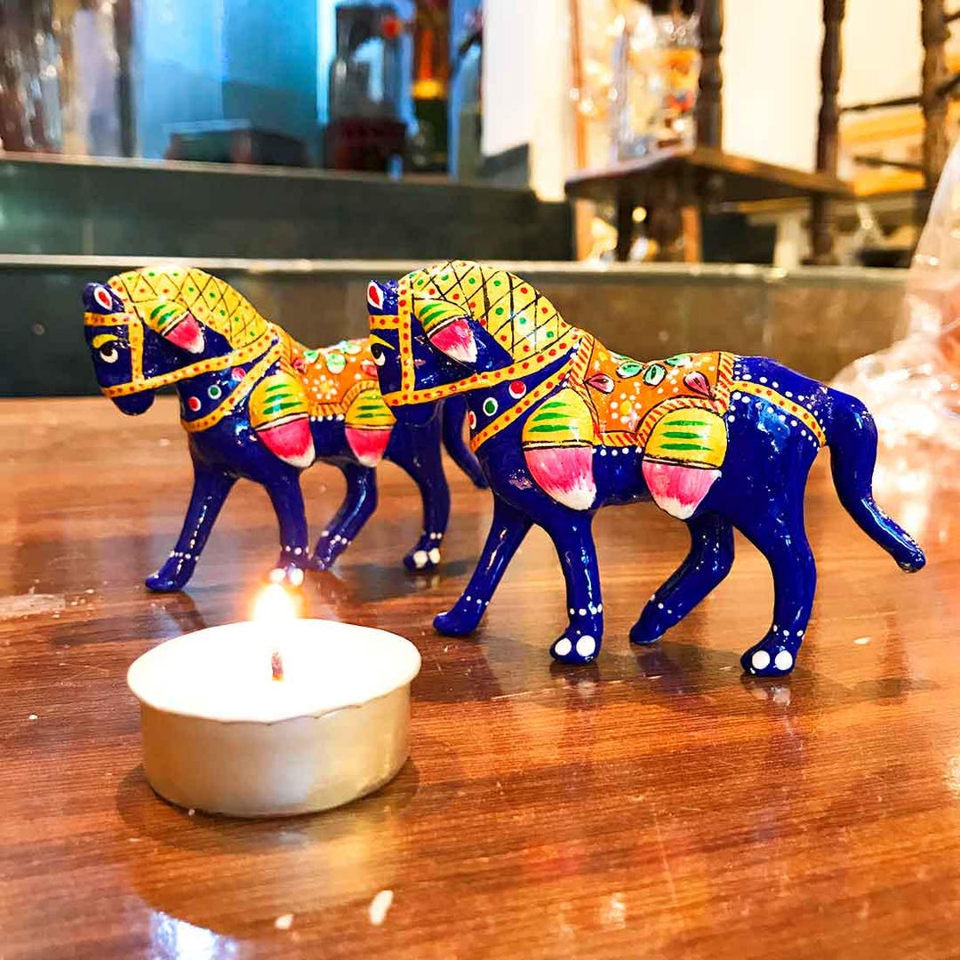 Horse Figurines | Showpiece for Table Decor | Decorative Showpieces for ...