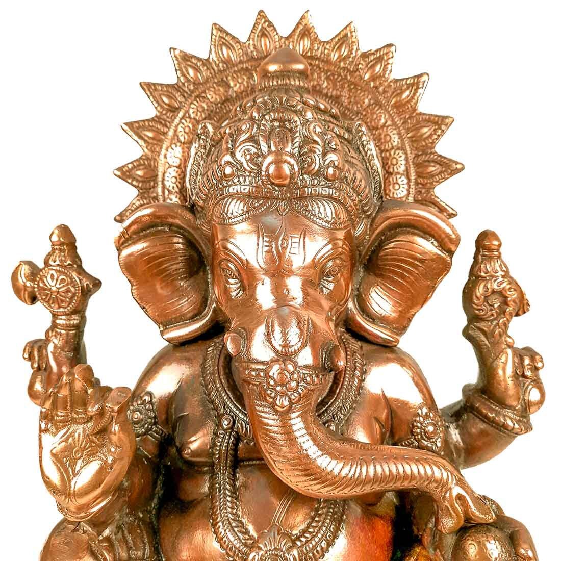 Ganesh Idol Big Lord Ganesha Statue for Puja, Home, Table & Office ...