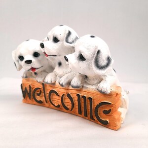 Welcome Dog Showpiece Statue | Animal Figurine - for Door, Entrance ...