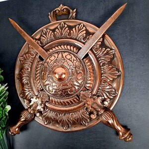 Sword Shield Wall Hanging Showpiece - Antique Style | Sword Shield ...
