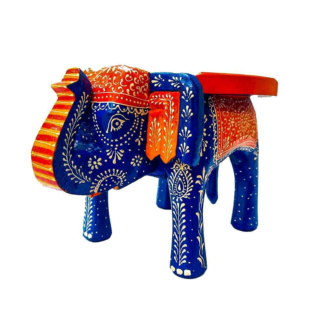 Traditional Elephant Showpiece 8 Inch for Table Decor | Etsy