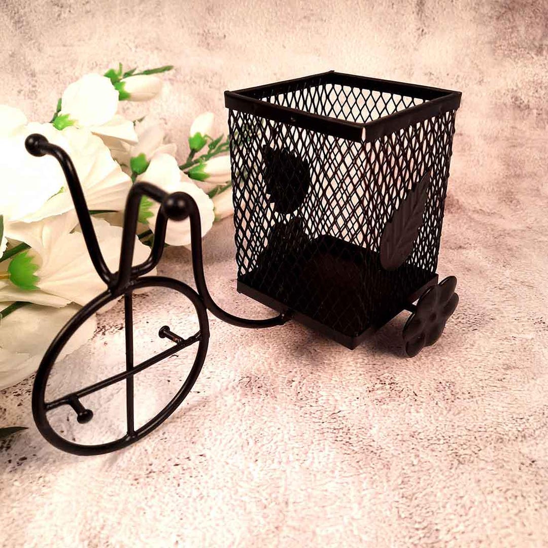 Pen Holder - Cycle Design | Desk Organizer | Multipurpose Stand - for ...