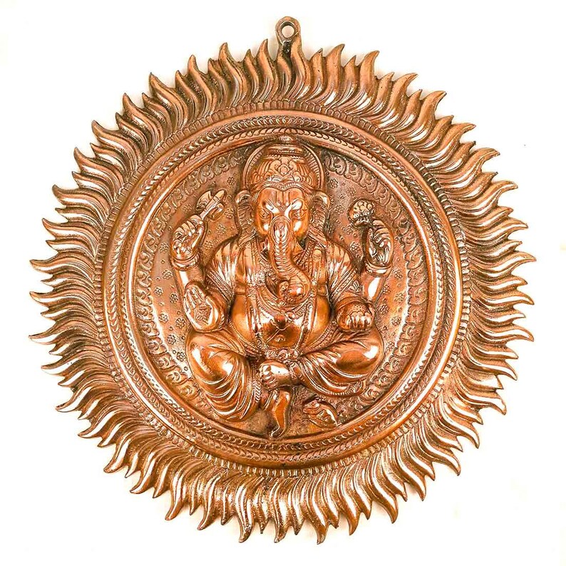 Ganesh Wall Hanging | Lord Ganesha Wall Decor - for Puja, Home ...
