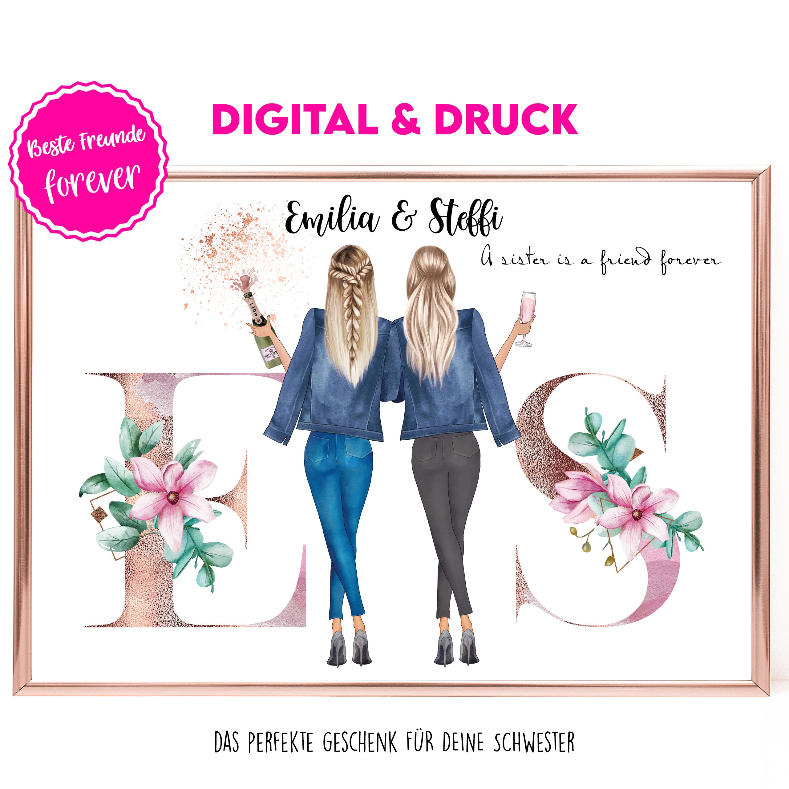 Best Friend Gift Personalized Best Friends Gift Friend - Etsy UK