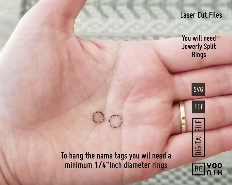 Laser Cut Hands With Name Tags Keychain Laser Svg 0 to 7 - Etsy