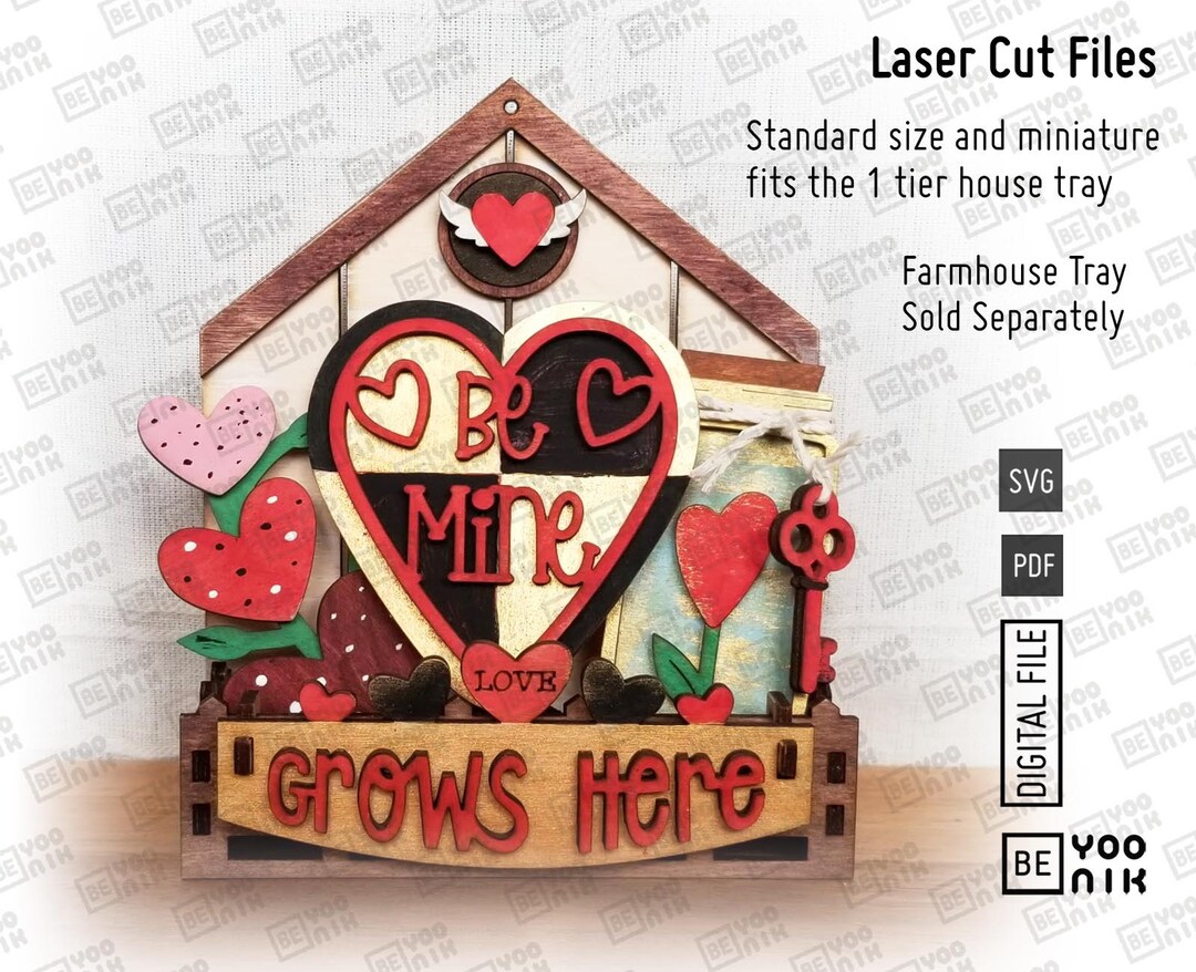 Love Grows Here 5 Signs Mini and Standard Size, Truck and Board Can ...