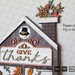 Thanksgiving Give Thanks Interchangeable Inserts Laser Cut Files in SVG ...