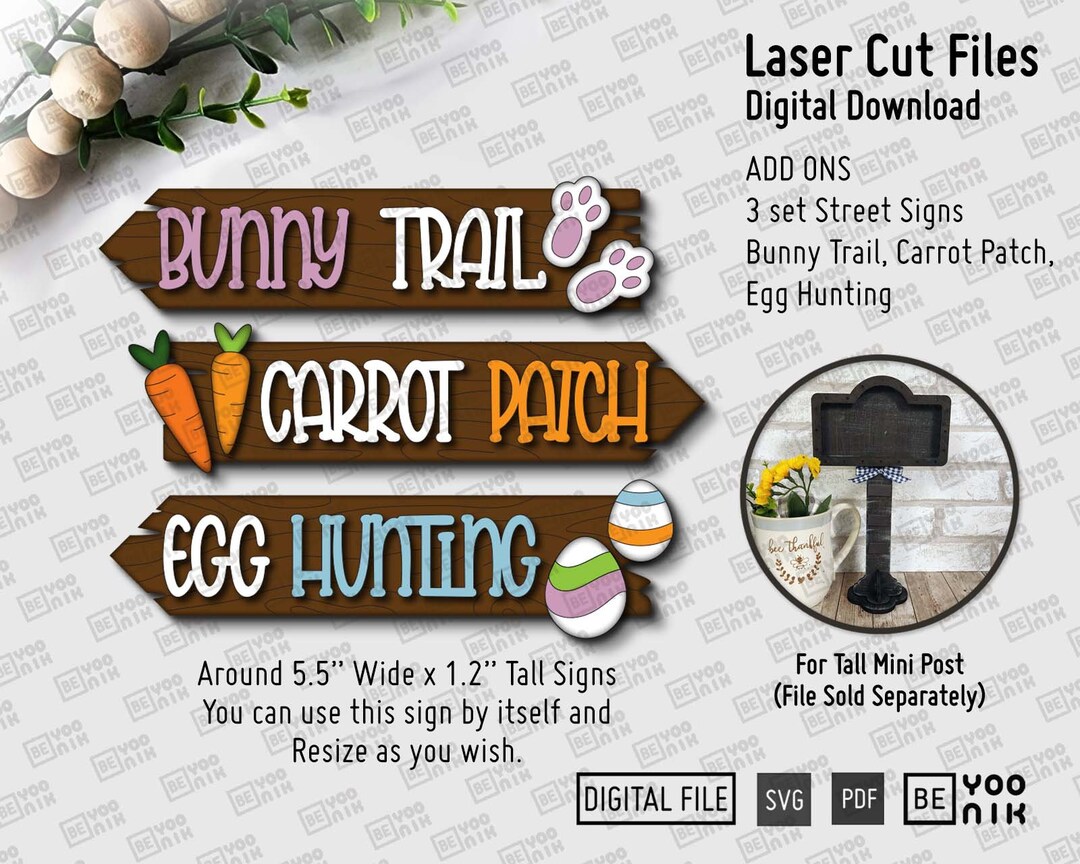 Addons Files Easter Bunny Trail, Carrot Patch, Egg Hunting 3 Street ...