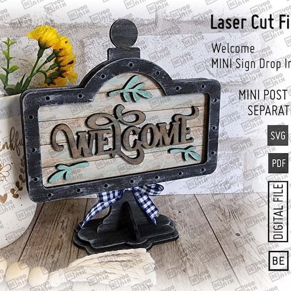 Interchangeable Welcome Sign - Etsy