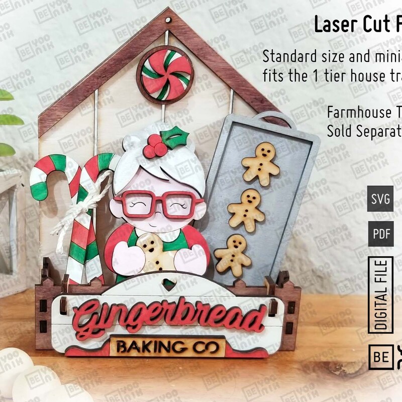 Gingerbread Face Svg - Etsy