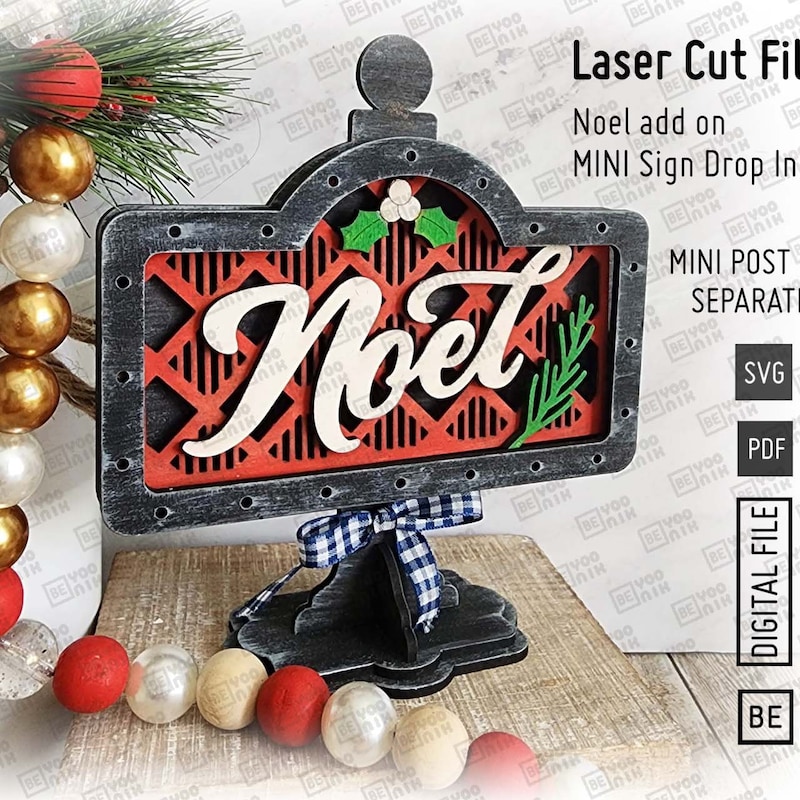 Noel Sign - Etsy