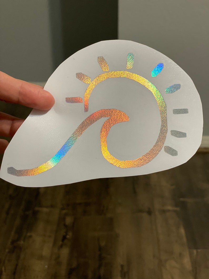 Sun Wave Wave Decal Sun Decal Ocean Wave Decal Beach | Etsy
