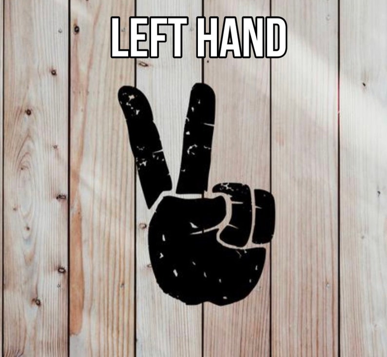 Wave Mirror Decal Peace Sign Side Mirror Decal Wave - Etsy