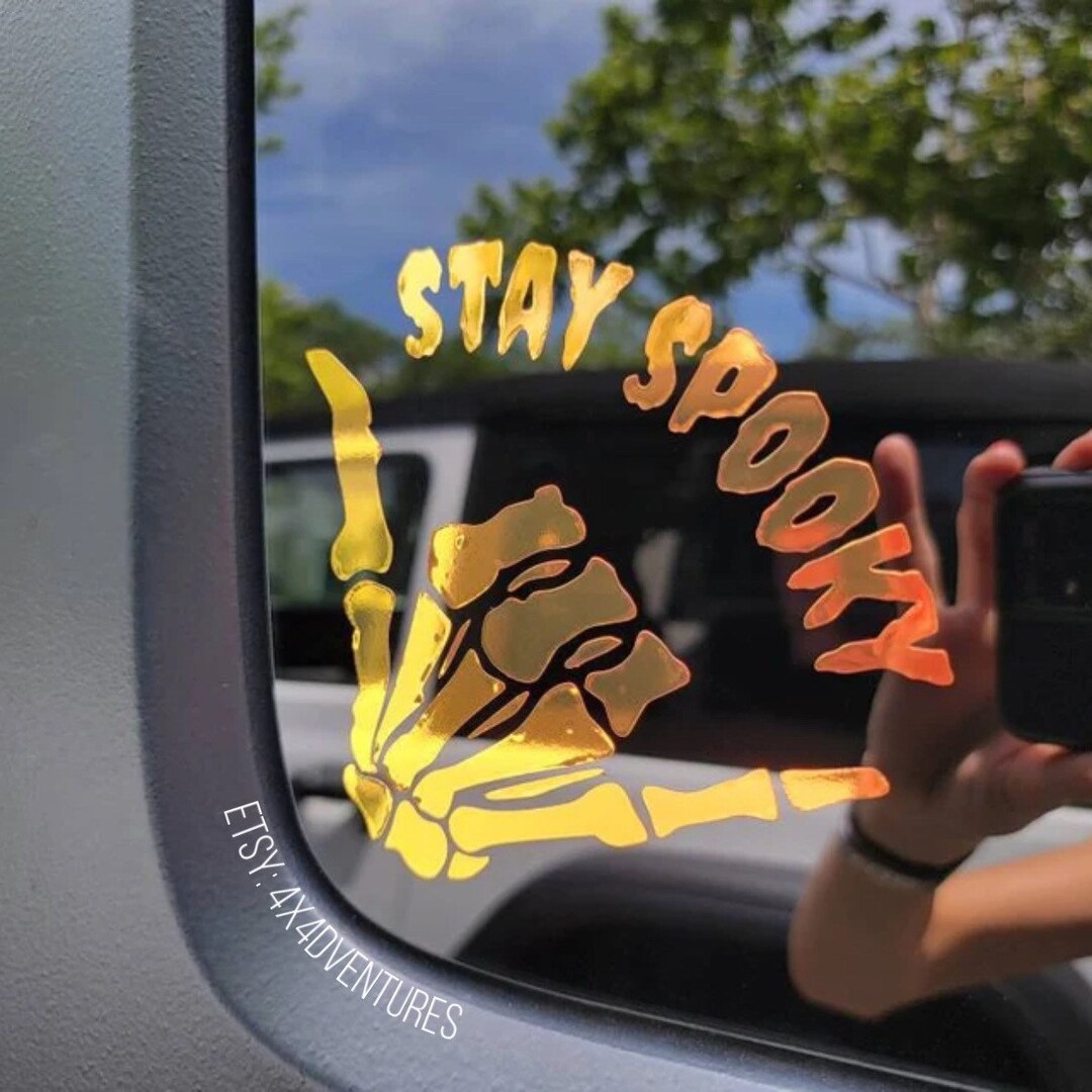 Stay Spooky, Goth Decals, Spooky Car Accessories, Spooky Bitch, Gothic ...
